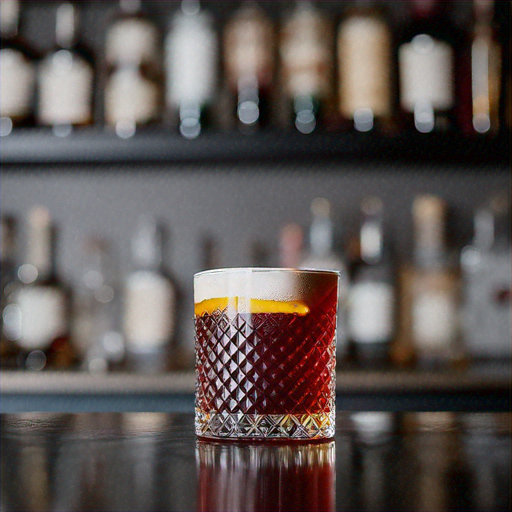 Midnight Reverie, Sophisticated bourbon cocktail with rich, savory ...