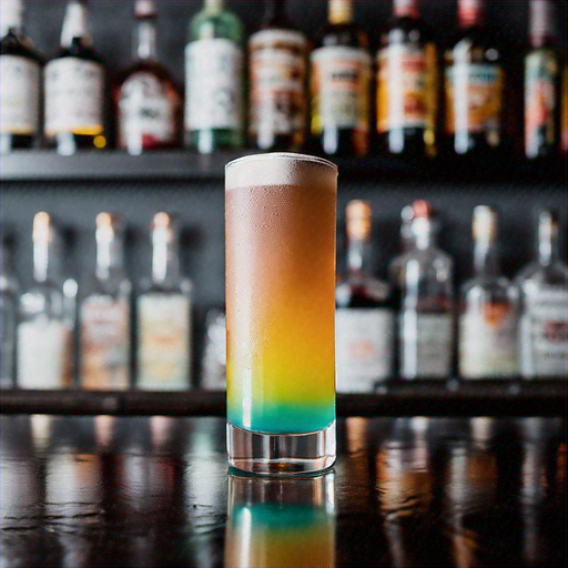 Monster Agave Fizz, Bold mezcal cocktail with White Monster Energy twist