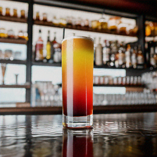 Nuclear Sunset, Nostalgic Mojave Desert cocktail with vanilla, spice ...