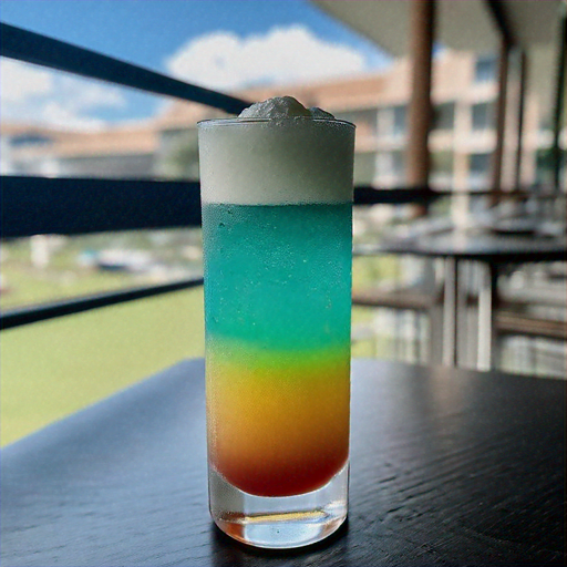 Pacific Breeze Tonic, Coastal breeze cocktail with molecular gastronomy ...