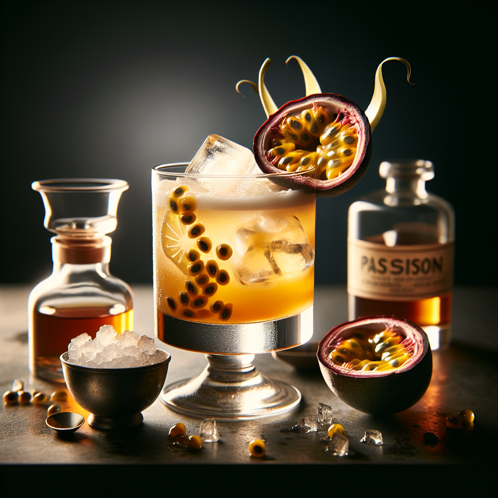 Passion Fruit Sour Serenade, Passion Fruit Sour Serenade, tropical ...