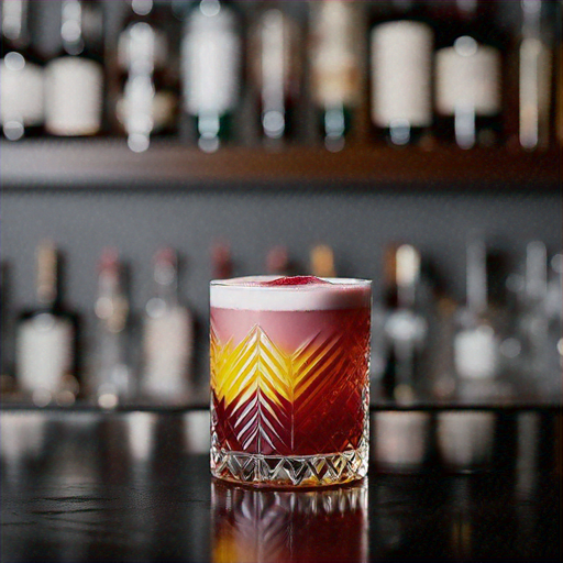 Pinstripe Passion, Signature cocktail inspired by New York Yankees elegance
