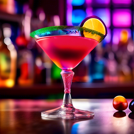 Plum Wonderland Elixir, Plum Wonderland Elixir, festive cocktail with ...