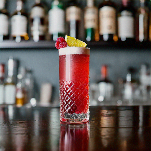Raspberry Lime Jubilee, Vibrant, refreshing cocktail with lime ...
