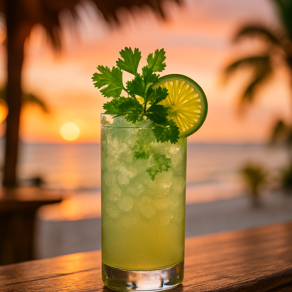 Rodeo Highball, Vibrant citrus with a hint of spice