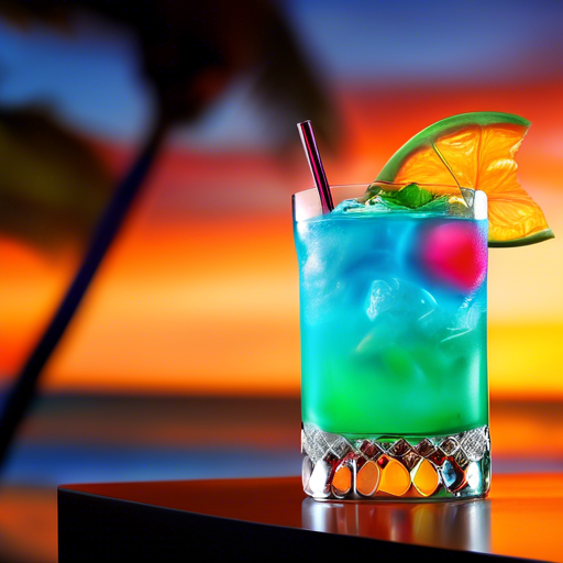 Savannah Sunset Sipper, Vibrant Southern cocktail with citrus and spice ...