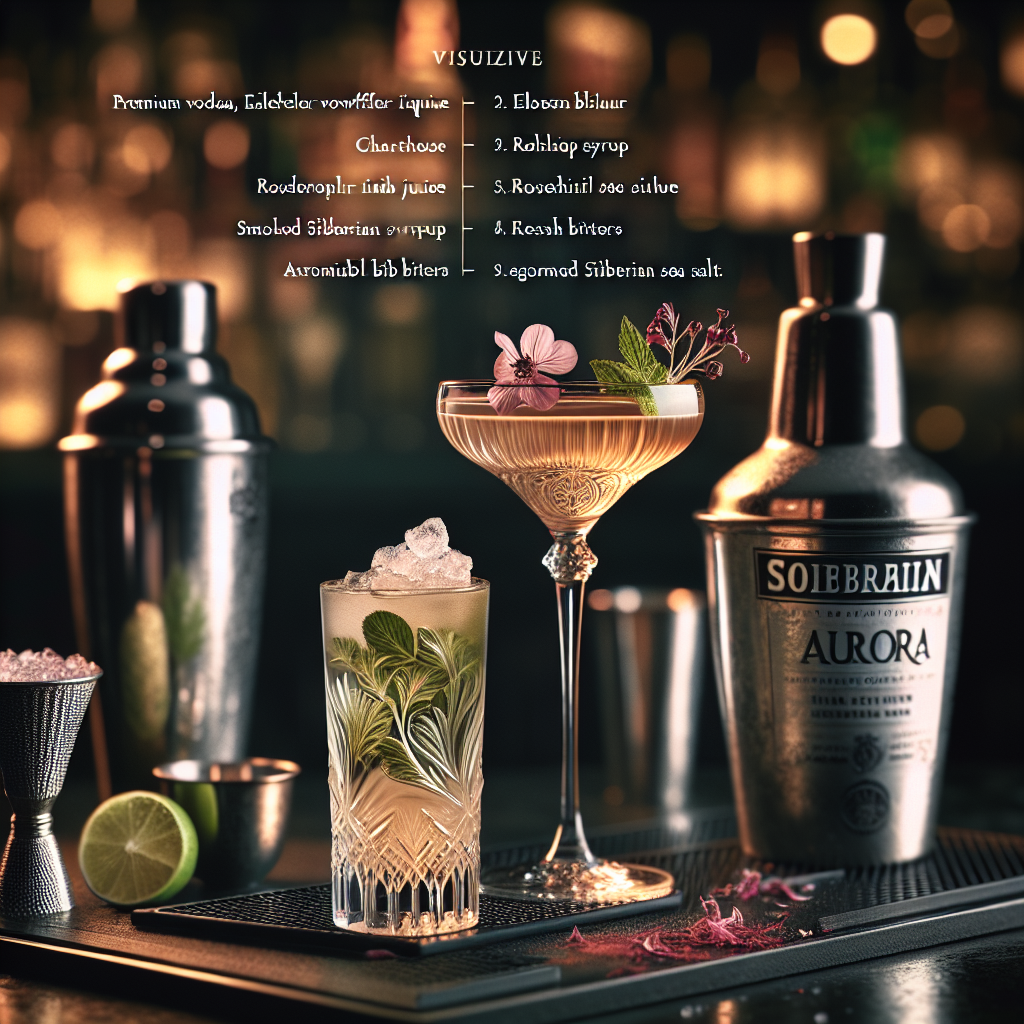 Siberian Aurora, Capture the Northern Lights with Russian vodka and ...