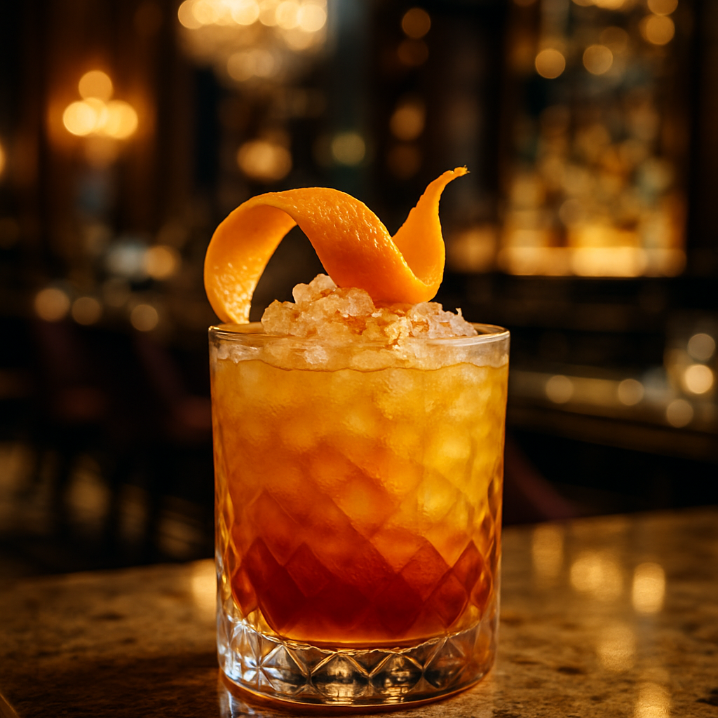 Smoky Citrus Maple Mocktail, Smoky Citrus Maple Mocktail with non ...