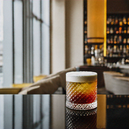 Smoky Cola Sour, Whiskey Sour with a twist of cola