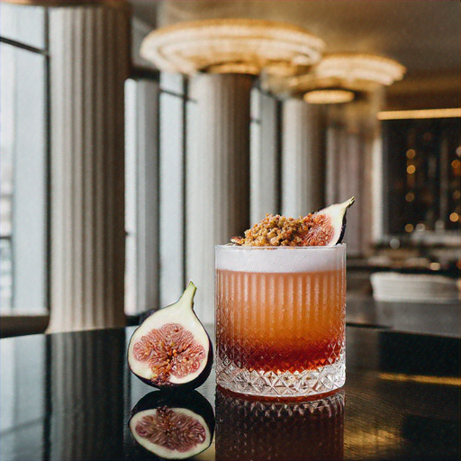 Smoky Fig Frostbite, Cozy winter cocktail with mezcal, fig, rosemary ...