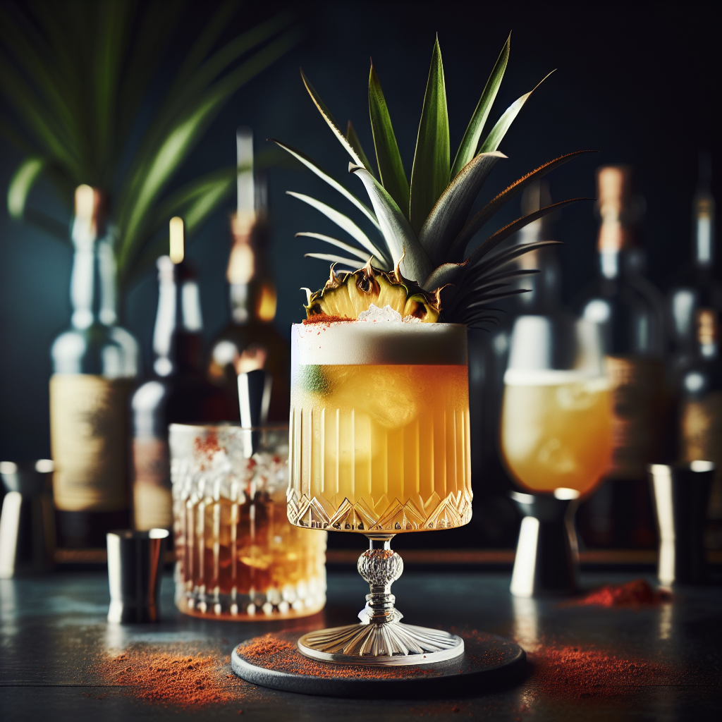 Smoky Pineapple Lager Flip, Smoky Pineapple Lager Flip, a daring summer ...