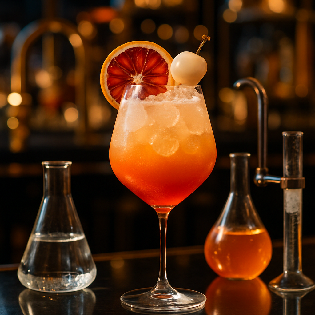 Snowy Citrus Spritz, Winter citrus cocktail with Fords Gin and exotic ...