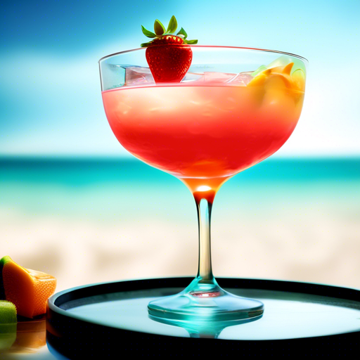 Sparkling Strawberry Orchard, Refreshing strawberry-cucumber citrus ...