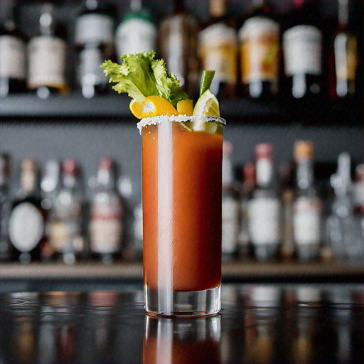Spicy Sunset Maria, Fiery twist on classic Bloody Mary with jalapeno ...