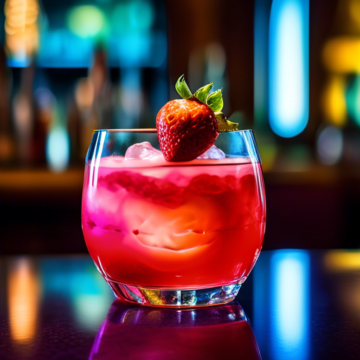 Strawberry Dream Elixir, Vibrant cocktail with Lacto Fermented ...