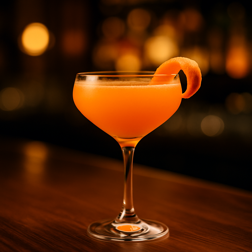 Sunset Grove, Citrus-infused cocktail with tangerine, grapefruit ...
