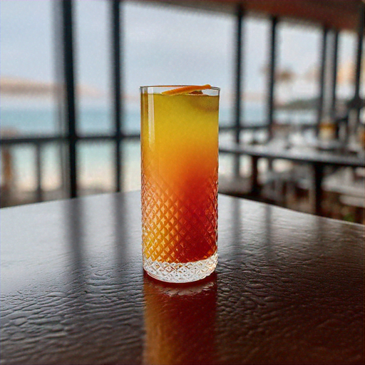 Sunset Spice Elixir, Vibrant, complex cocktail inspired by warm sunsets ...