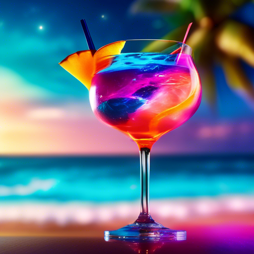 The Cosmic Kosmos, Captivating cocktail with sweet, fruity flavors and ...