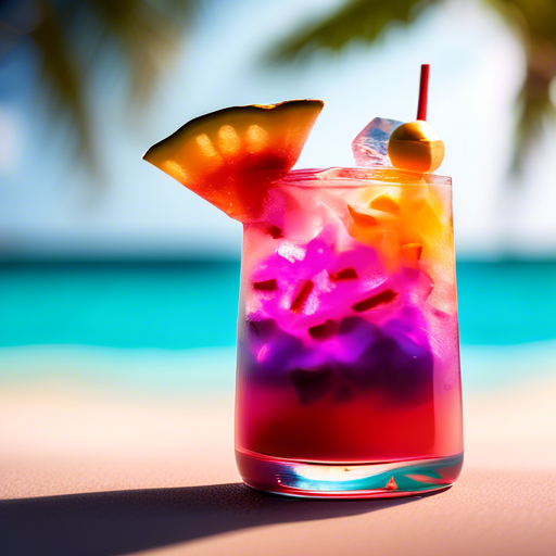 The Yandere Neko, Sweet and fiery cocktail with exotic intrigue