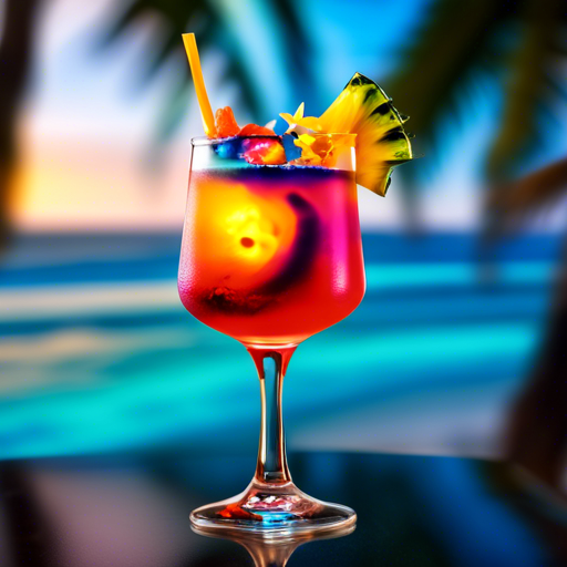 Tropical Abyss, Complex and aromatic stirred cocktail with bold ...