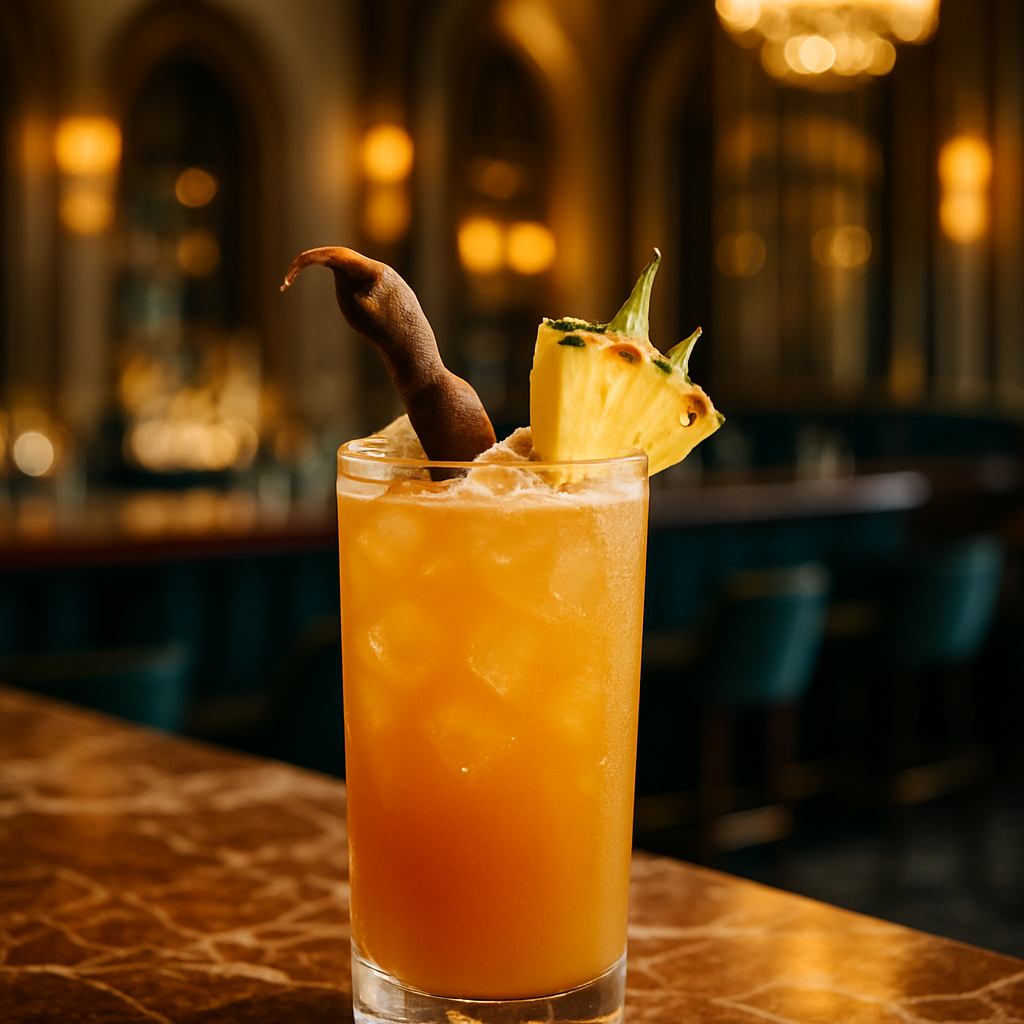 Tropical Night Fusion, Tropical Night Fusion cocktail with Bacardi ...