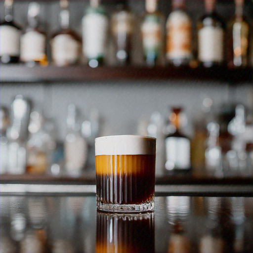 Tropical Twilight Elixir, Tropical mezcal cocktail with coconut cold ...