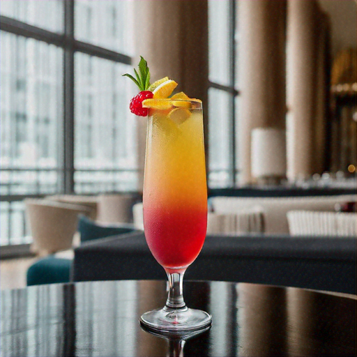 Tropical Twinkle Spritzer, Refreshing summer cocktail with pineapple ...