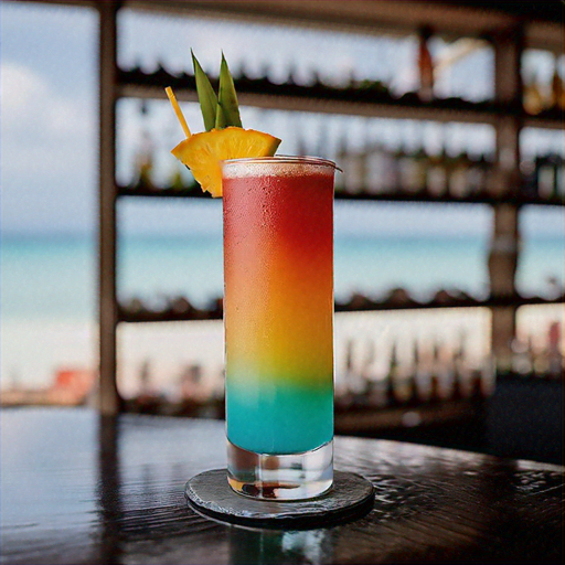 Twilight Oasis, Twilight Oasis: a tropical Tequila Sunrise twist