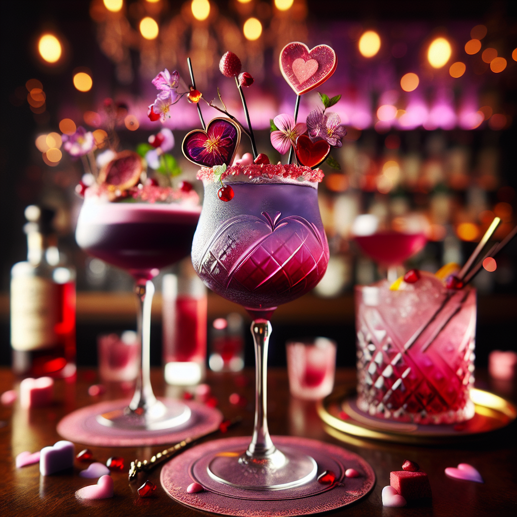 Valentine's Velvet, Magical, romantic cocktail with UME plum liqueur ...