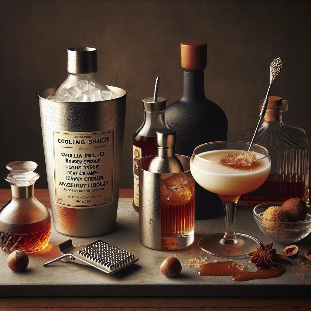 Velvet Respite, Velvety, comforting cocktail with vanilla-infused ...