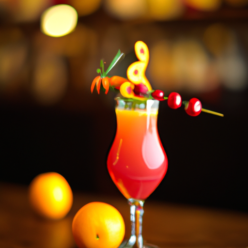 Vodka Sunset Refreshing Summer Cocktail With Vodka And Orange Juice Vodka Sunset Refreshing Summer Cocktail With Vodka And Orange Juice