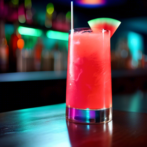 Watermelon Breeze, Refreshing cocktail with watermelon lemonade, lillet ...