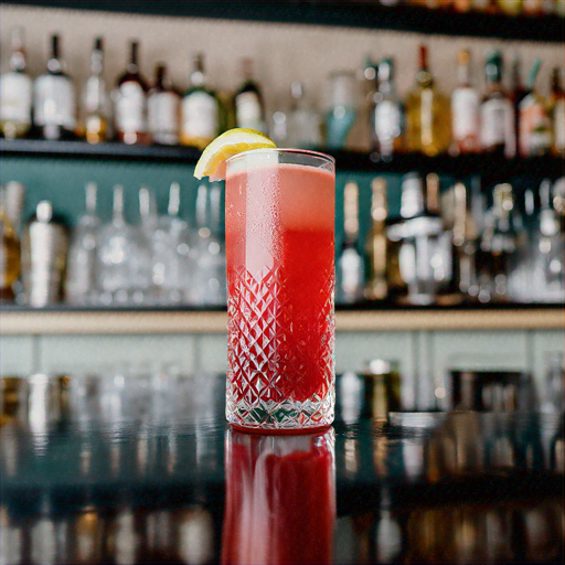 Watermelon Whisper, Refreshing watermelon cocktail with citrus and fruity undertones