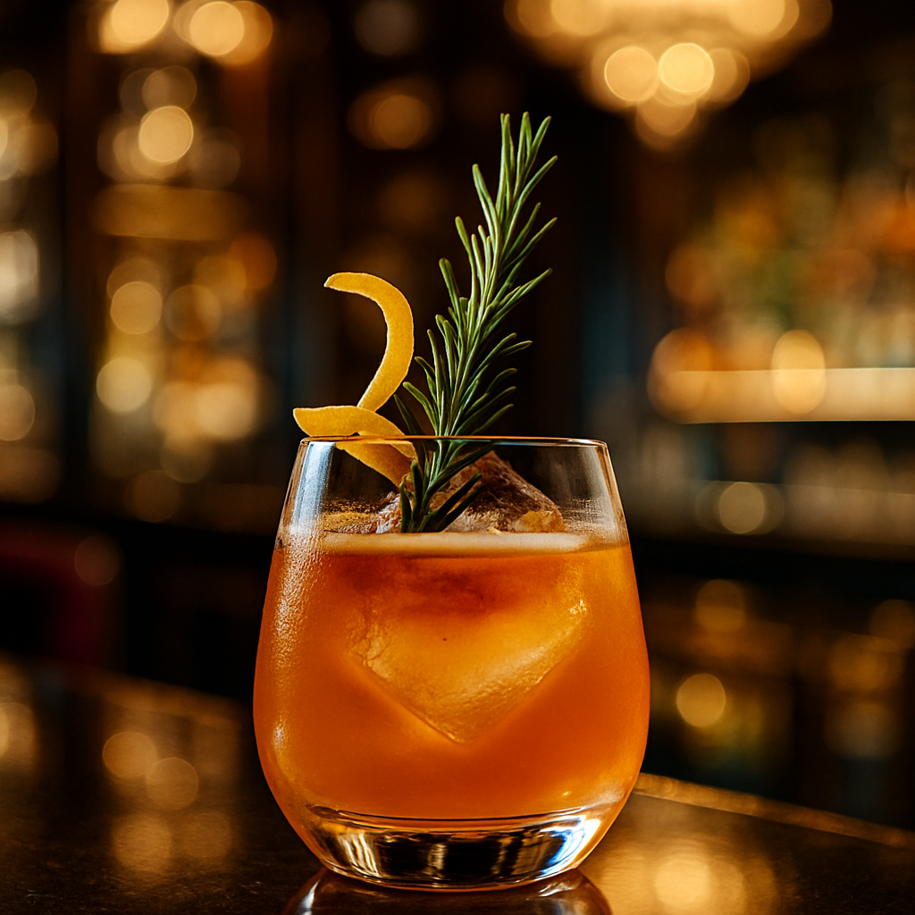 Whiskey Whisper, Enchanting mocktail with non-alcoholic whiskey and ...