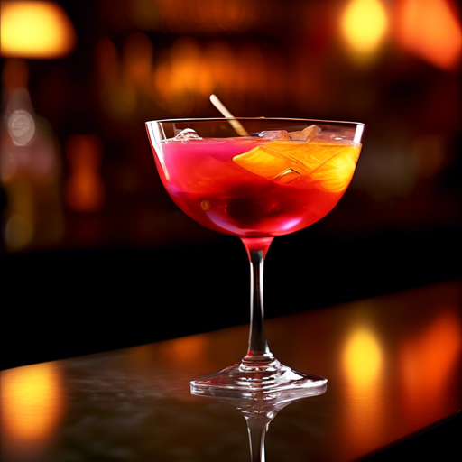 Winter Ember, Sophisticated cocktail for cold winter nights