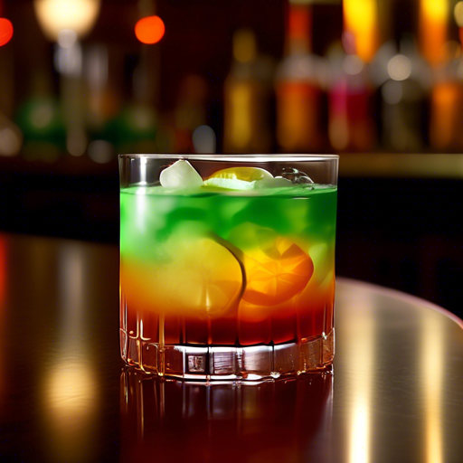 Winter Irish Delight, Cozy cocktail with Irish whiskey, spiced apple ...
