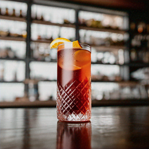 Winter Orchard Spritz, Cozy Winter Orchard Spritz cocktail with dark ...