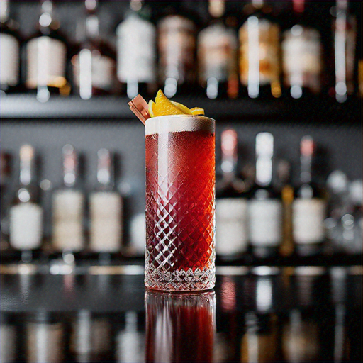 Winter's Ember Elixir, Cozy winter cocktail with bitter, sweet, and ...