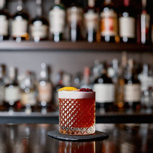 Winter's Ember, Cozy winter cocktail with bourbon, apple cider, and ...