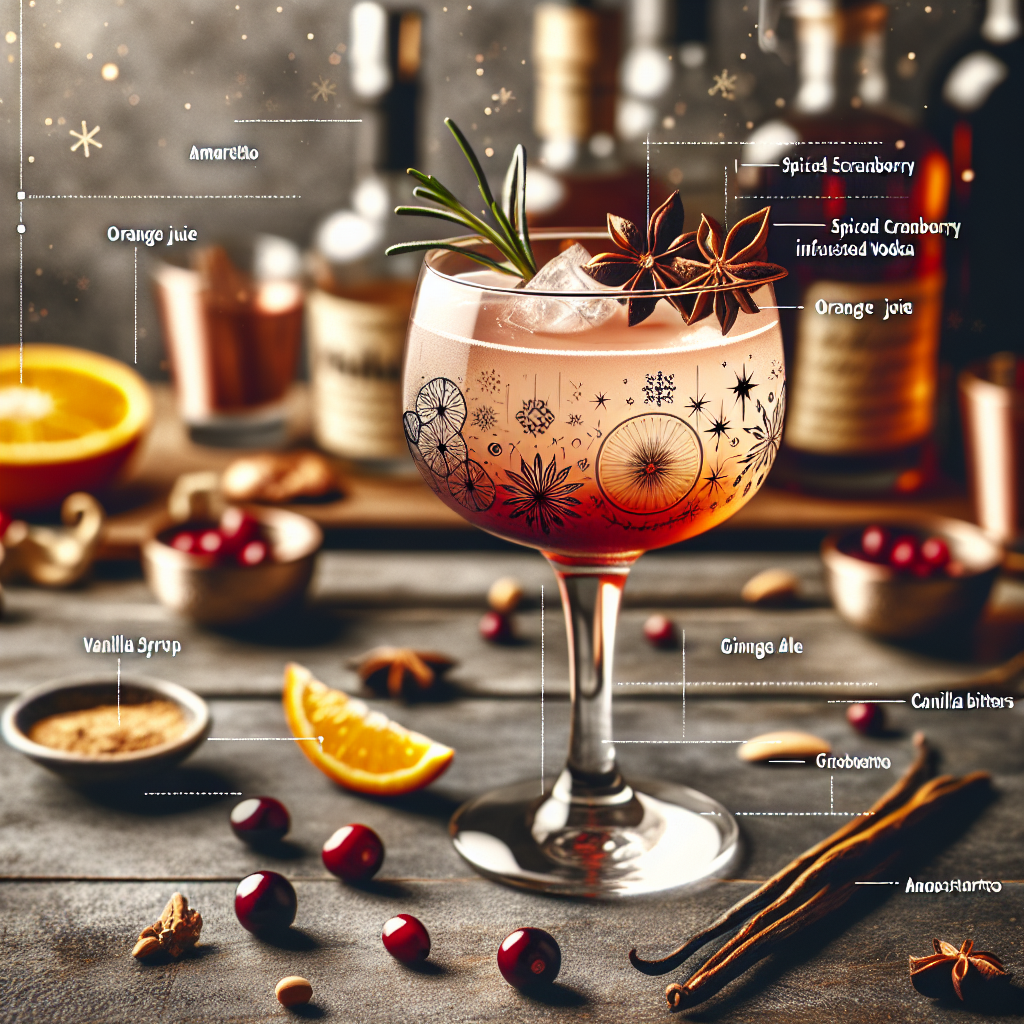 Winter Solstice Sparkle, Ultimate holiday cocktail for 2024