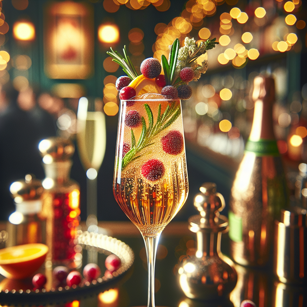 Winter Wonderland Sparkler, Winter Wonderland Sparkler cocktail for New ...