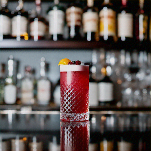 Winterberry Wonderland, Festive cocktail with strawberry-infused gin ...