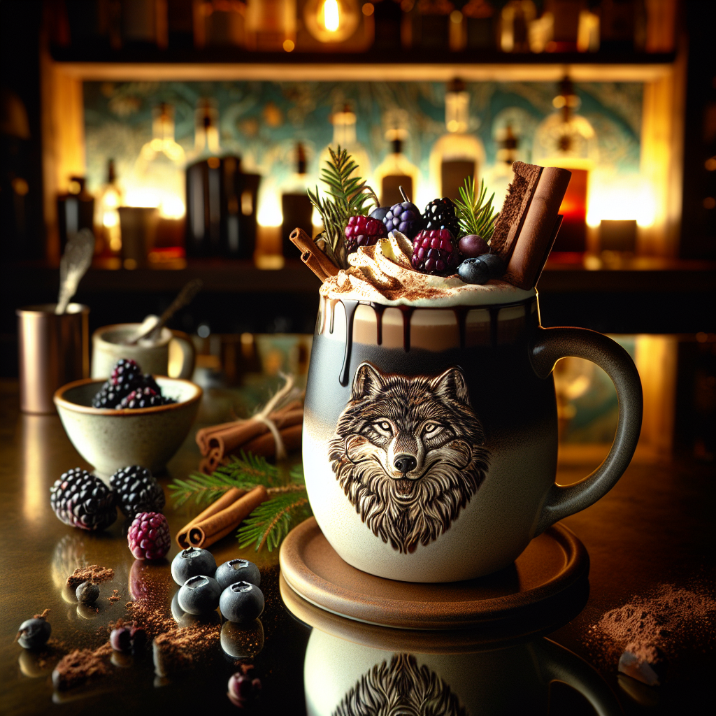 Wolf's Den Brew, Robust autumnal espresso with wild berries and ...