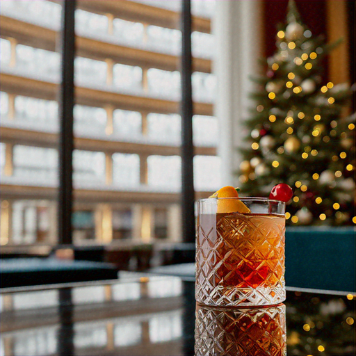 Yuletide Old Fashioned, Yuletide Old Fashioned with festive spices and ...